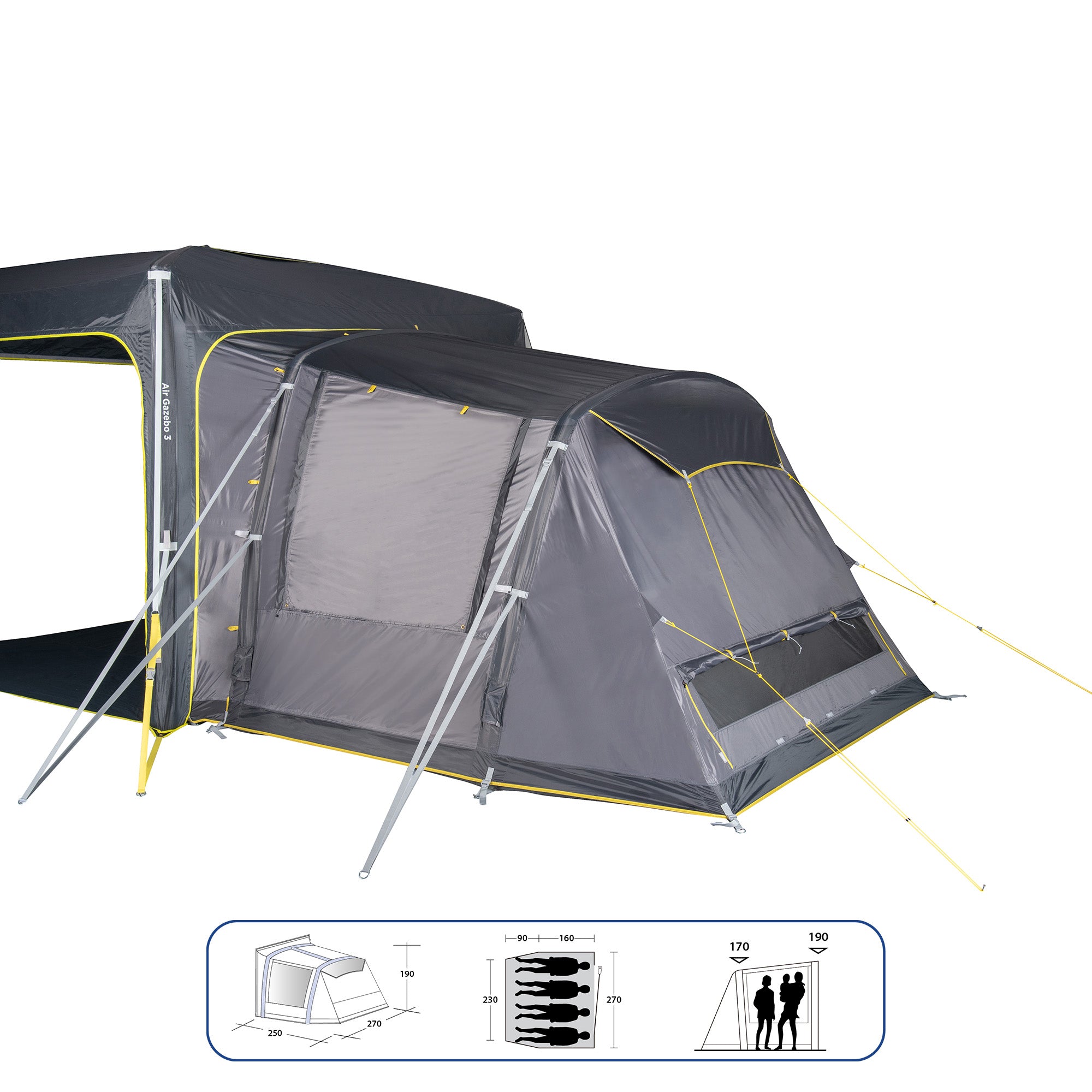 Air Gazebo Pod Tent 3.0 - Quest Camping New Zealand – Quest Outdoors NZ